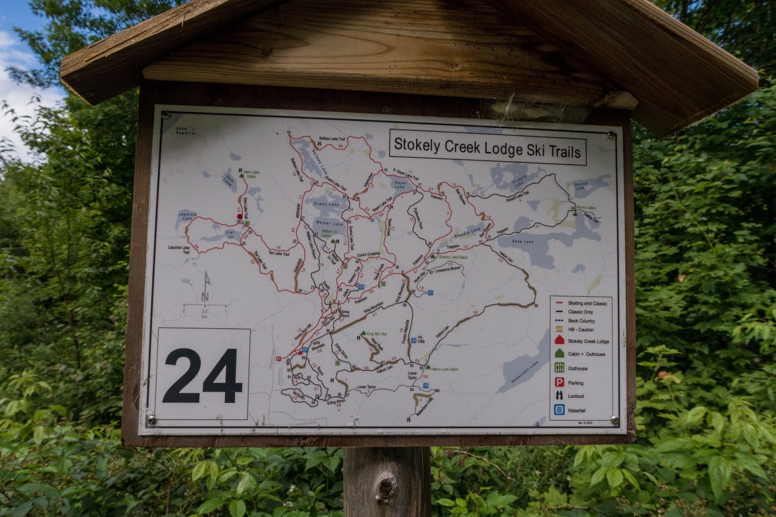 Eric's Hikes: Voyageur Trail: Harmony and Stokely Trails