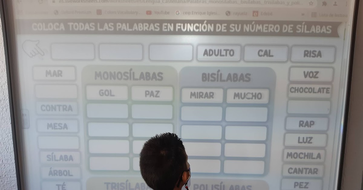 El blog de 2ºB: ¿REPASAMOS LOS TIPOS DE SÍLABAS?