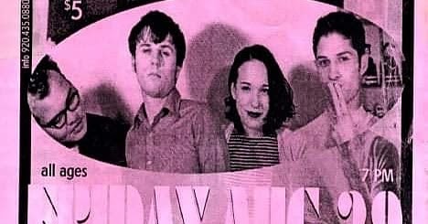Rop's Collectables : #tbt The Peechees at Concert Cafe, 22 years ago today