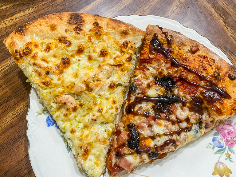 Tales of the Flowers: Pizza at Home - Coca Cola Pizza and Sprite Pizza