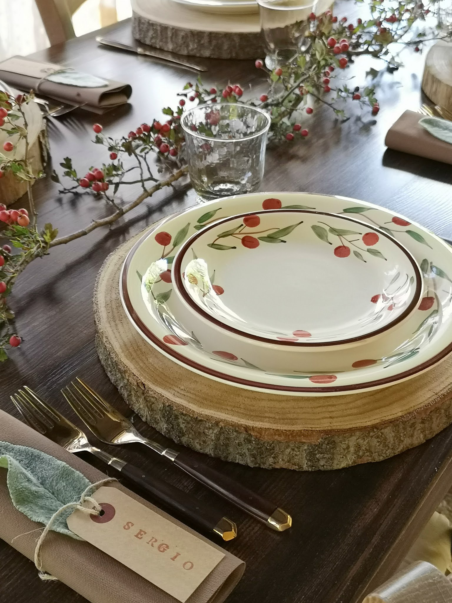 Una tavola rustica per un compleanno al contrario... | BRICIOLE DI SAPORI