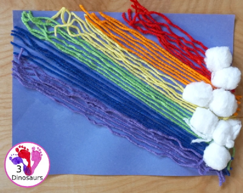 25 Rainbow Crafts for Kids | Finding Myself Young