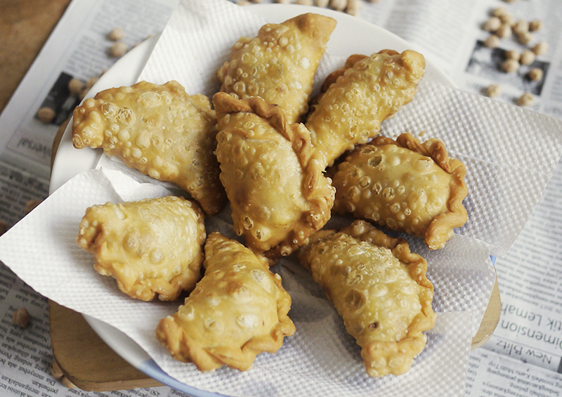 [RESEP] Curry Puff (Kue Pastel isi Kari) Vegetarian