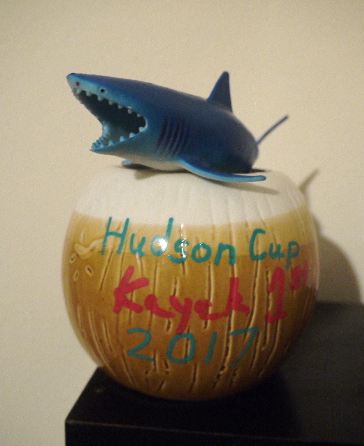 Frogma: 1st Place Kayak Trophy from the 1st Annual Hudson Cup