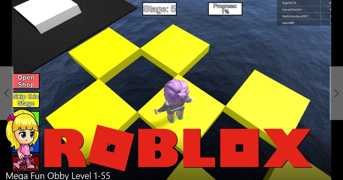 Roblox Mega Fun Obby GamePlay | Chloe Tuber