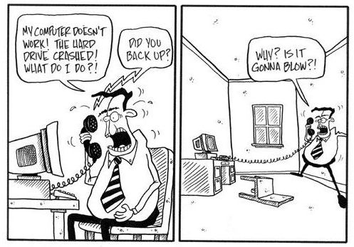 Computer Backup Funny :D ~ Time For Laughing