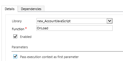 Dynamics 365 Customer Engagement: Passing parameters to JavaScript Web ...