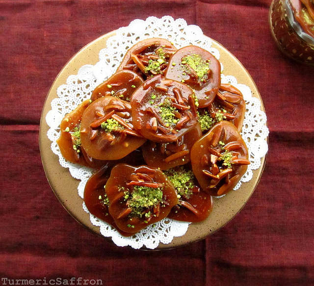 Turmeric & Saffron: Sohan Asali - Persian Honey and Saffron Almond Candy