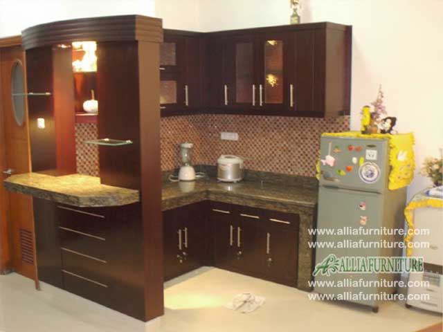 Kitchen set meja bar minimalis okto - Allia Furniture