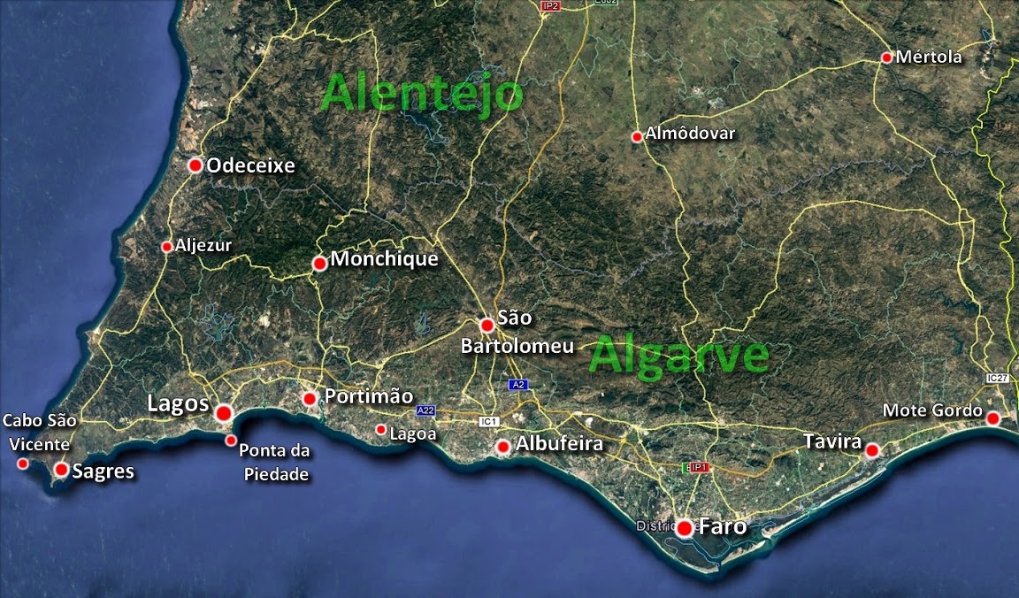 Coins du Monde: PORTUGAL - Algarve - La forteresse de Sagres