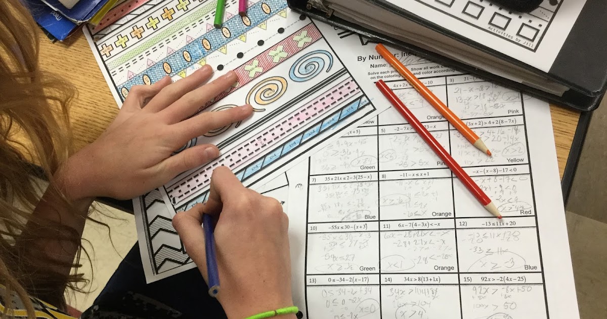 Interactive Ideas & Inspiration: Have You Tried a Color by Number Activity?