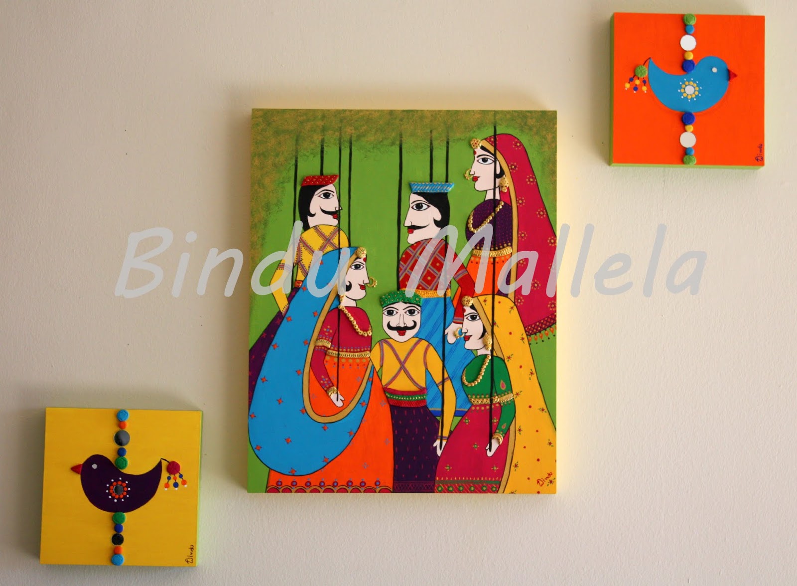 crazy for colors!: Rajasthani Katputtli