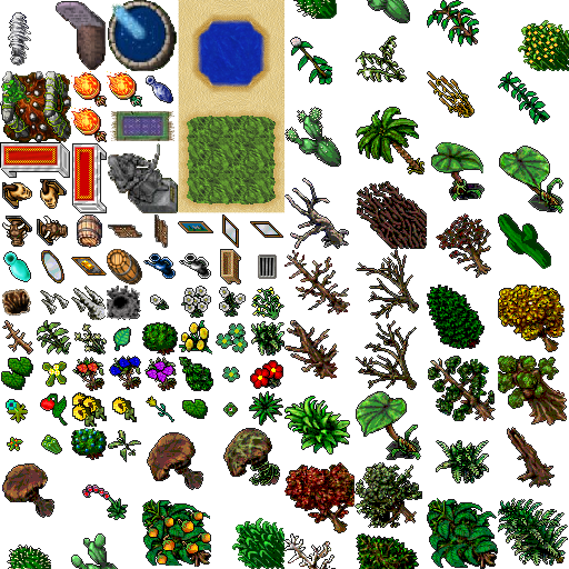 Kuroame Phan: TIBIA TILESETS!!! RPG Maker XV Ace