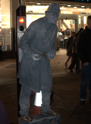 Kuweight 64: PHOTO FOR THE DAY - ROBOT STREET PERFORMER BIRMINGHAM CITY ...