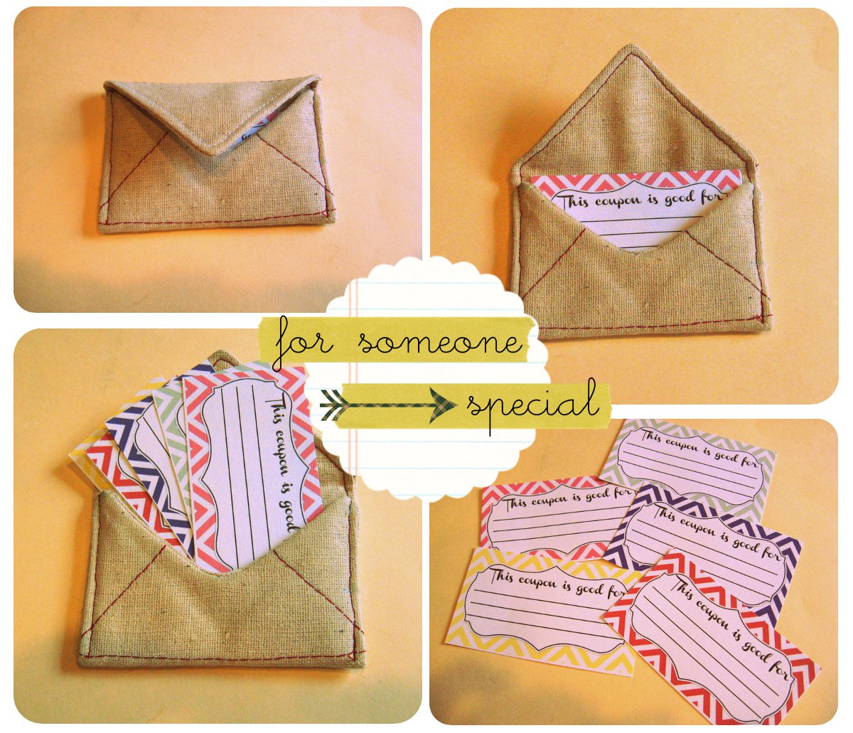 Long Live Handmade: Mini Valentine Envelopes