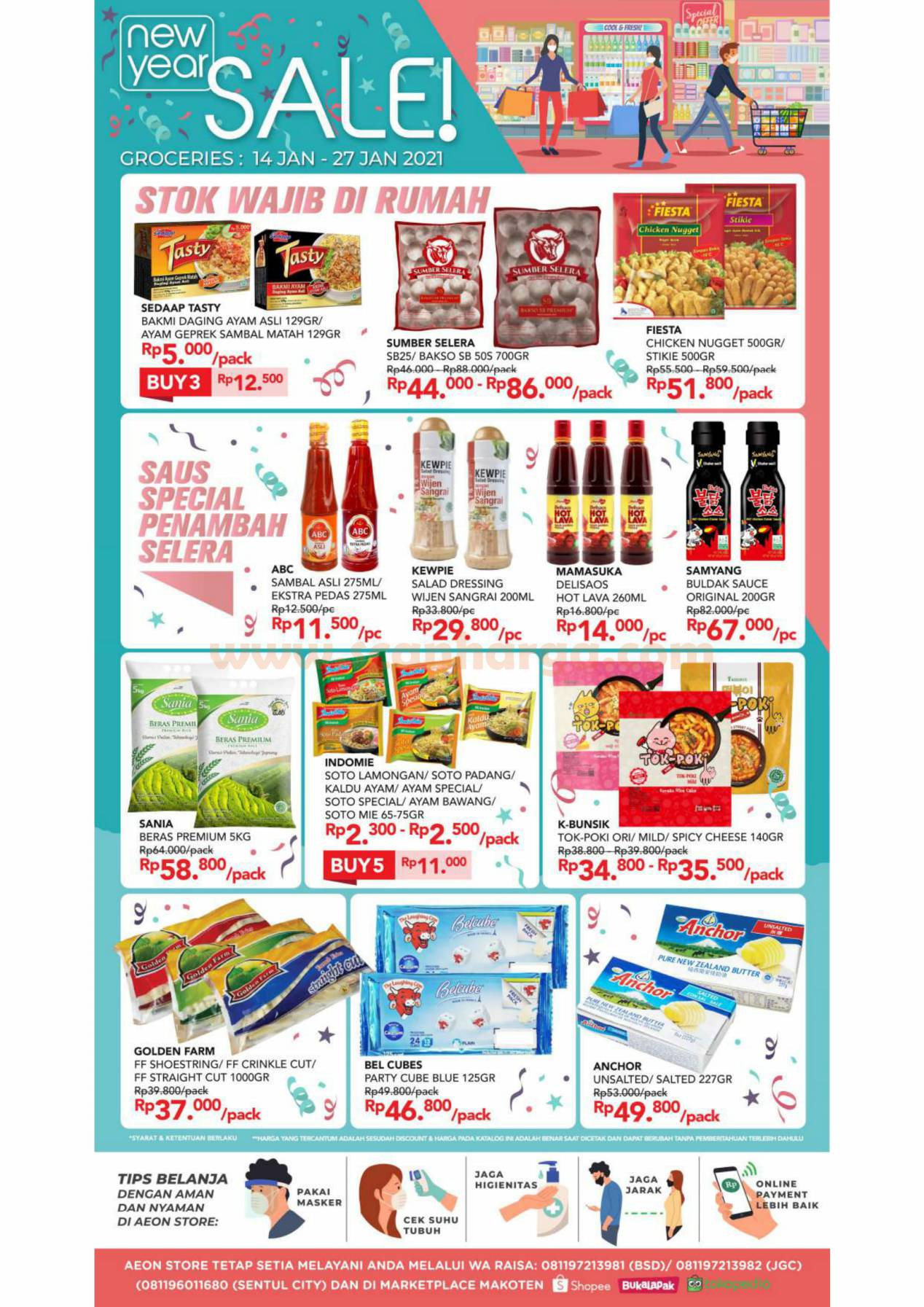 Katalog Promo AEON Store Periode 14 - 27 Januari 2021 | scanharga