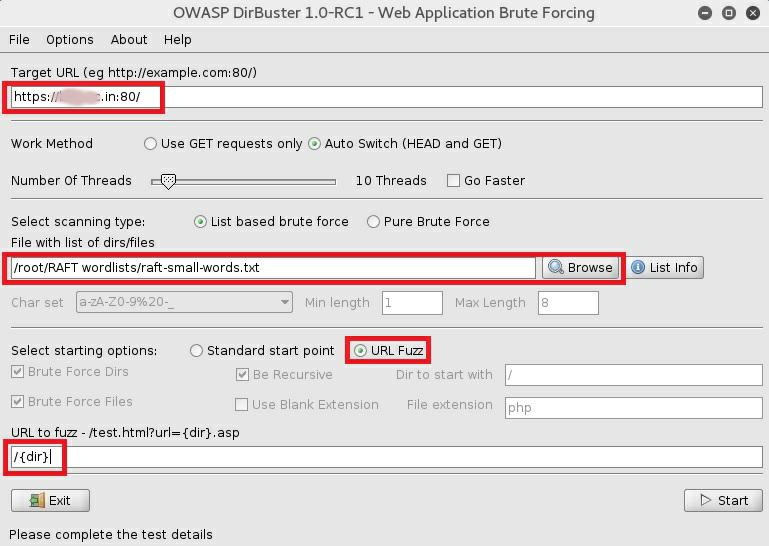 Using Dirbuster To Find Files And Folders In A Website Ethical Hacking And Technology Blog