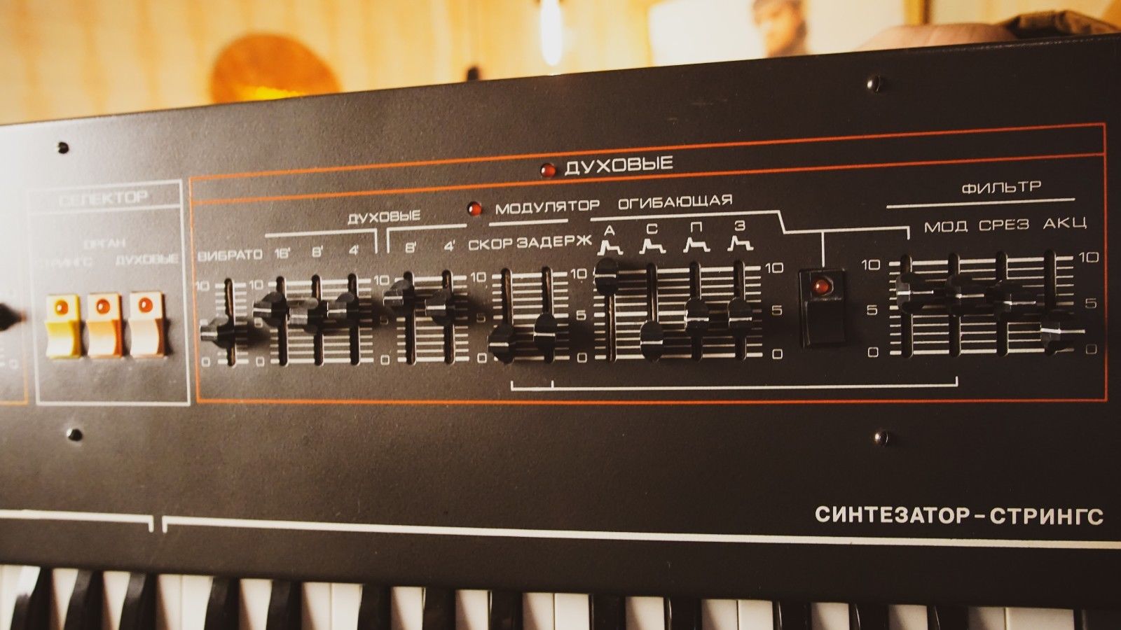 MATRIXSYNTH: ELEKTRONIKA EM25 - Vintage Analog String synthesizer USSR ...
