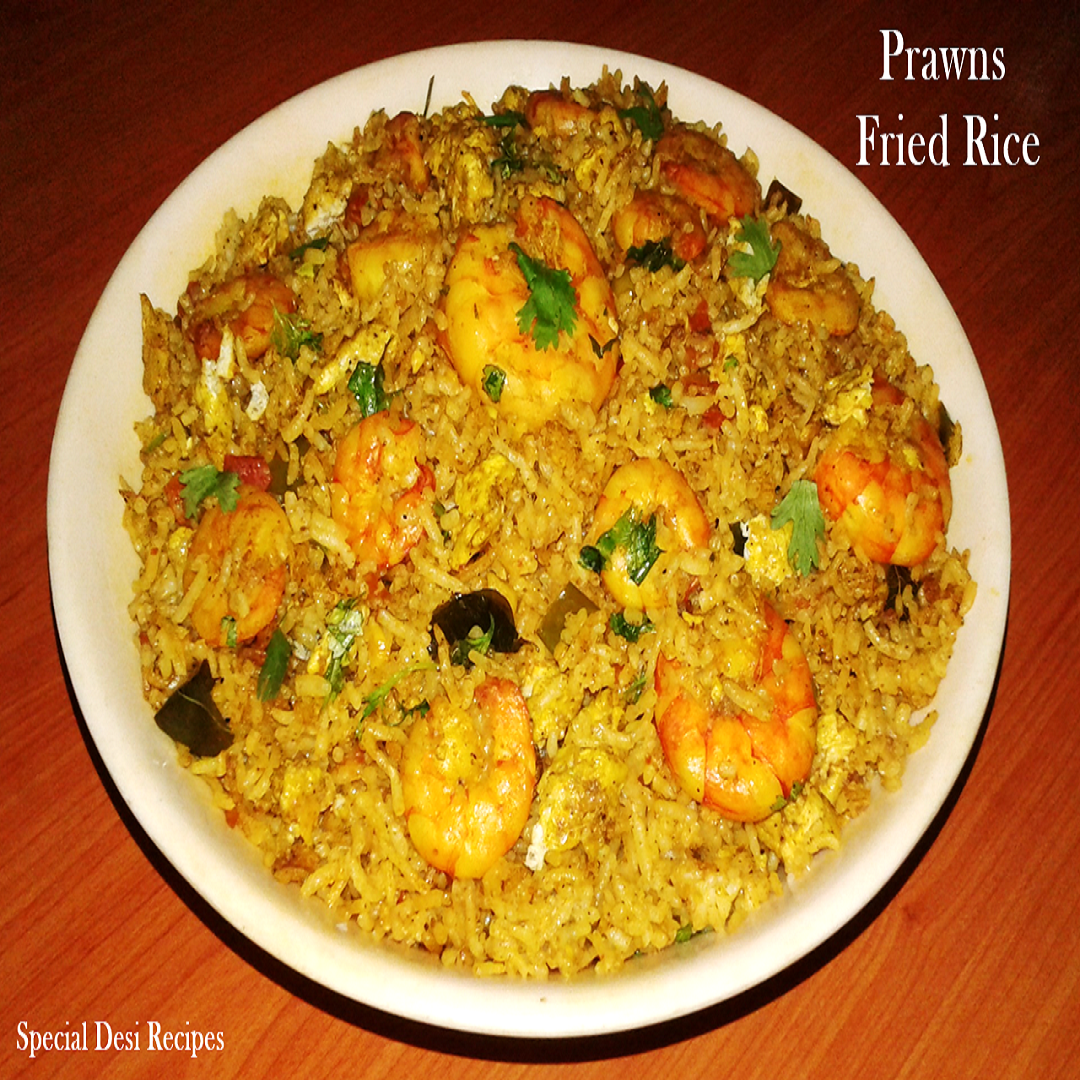 prawns fried rice | special desi recipes | fried rice recipes - Special ...