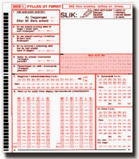 Jeongwon: Optical mark recognition (OMR)