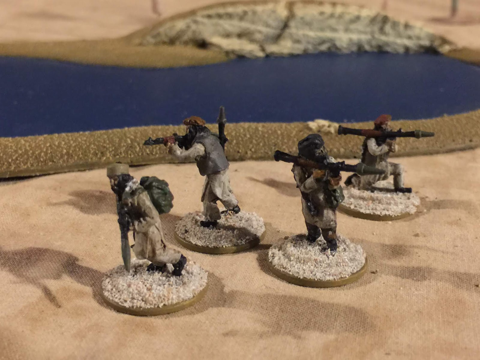 The Beast's Lair: Elhiem Elite Taliban and RPG Gunners Painted