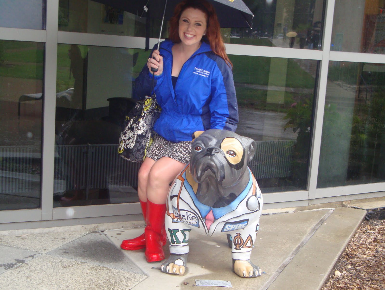 Where in the world is Justine Rosenberg?: A Very Rainy Des Moines, Iowa!