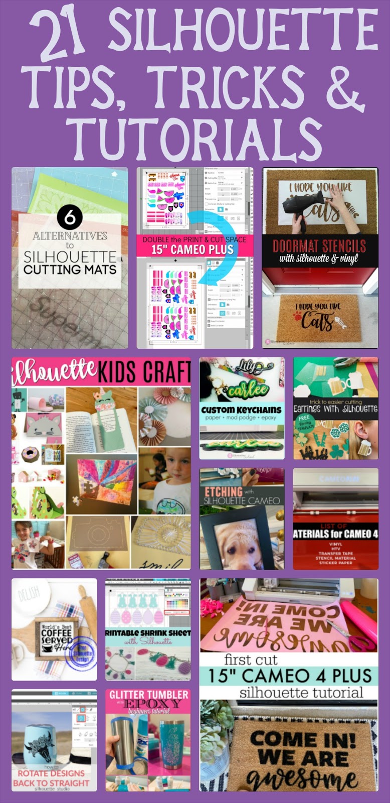 21 Silhouette Tips, Tricks and Tutorials (March Wrap Up) - Silhouette ...