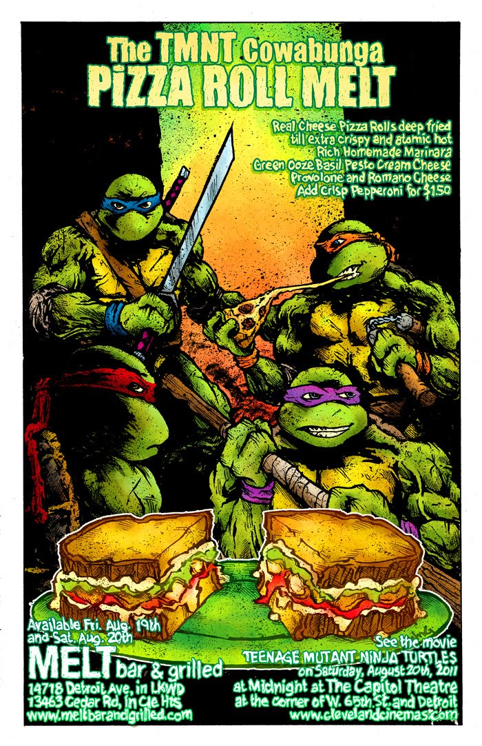 TMNT Sandwich @ The Melt Bar : r/TMNT