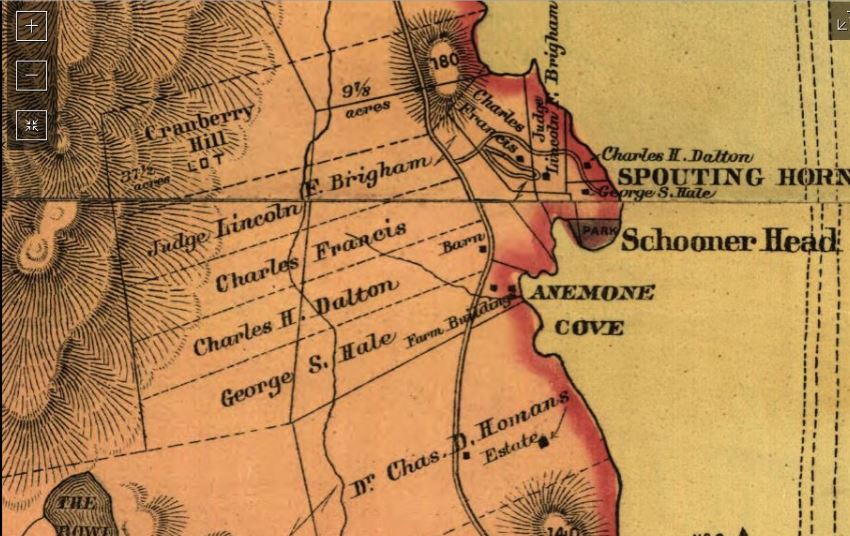 ABANDONED TRAILS OF ACADIA NATIONAL PARK: SPOUTING HORN CAVE AT ...