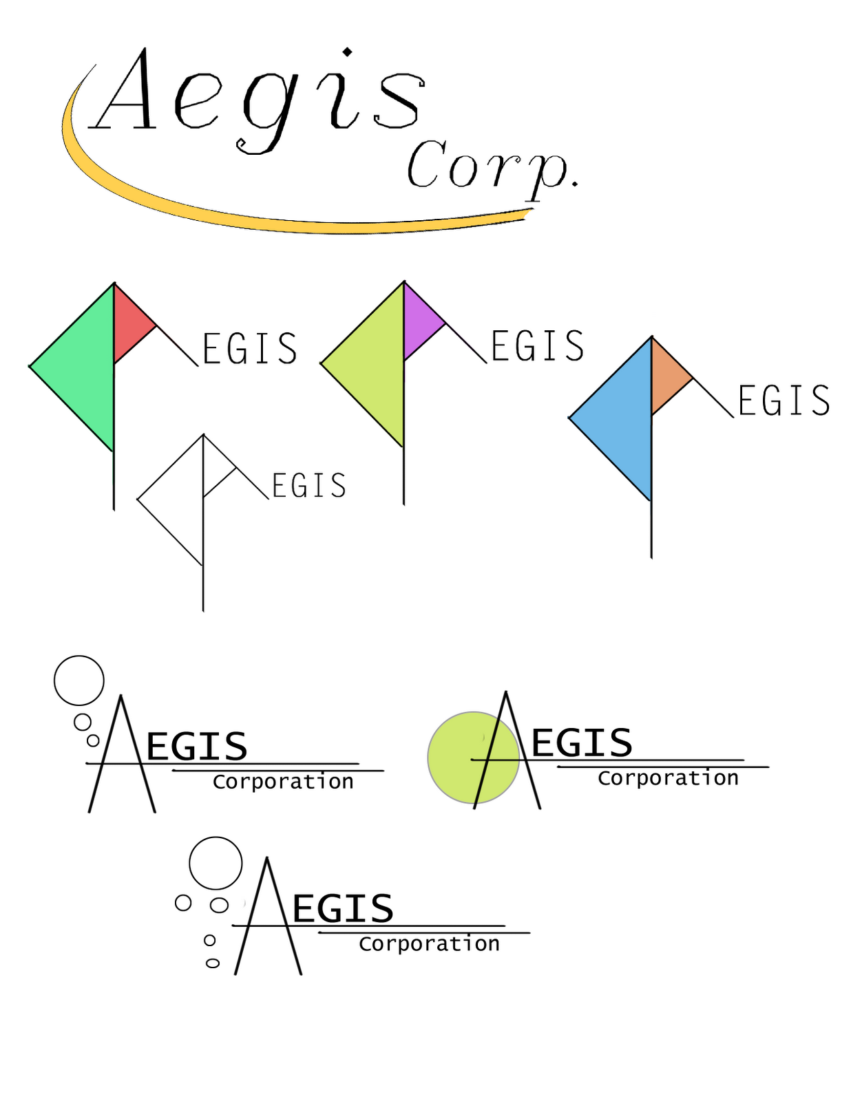 Mr. Plastic: Aegis Logos