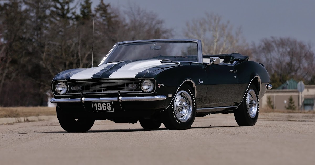 General Motors High-Performance Blog: 1968 COPO Camaro Z28 Convertible ...