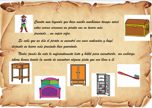 El rincón de PT , AL y aula Puzle: Busqueda del tesoro