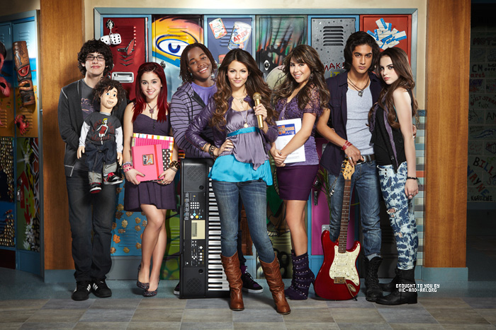 Victoria Justice Colombia: Foto promocional de Victorious temporada 1