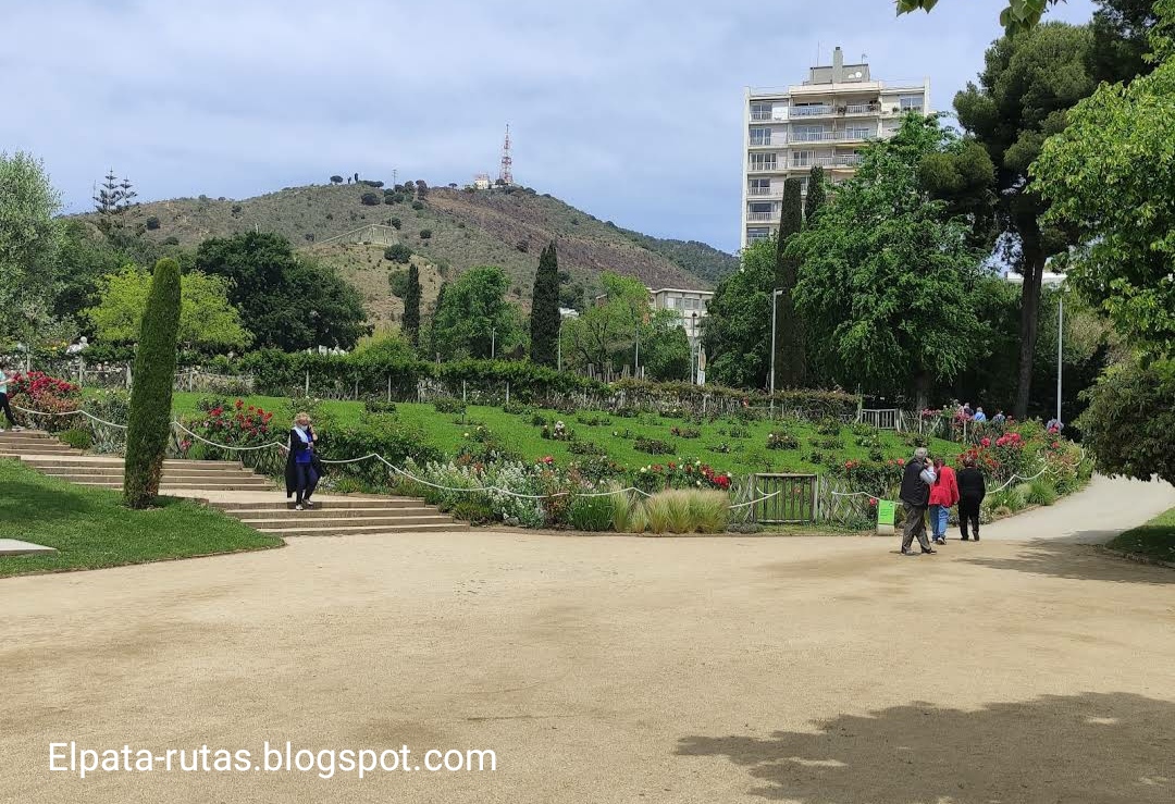 ElPata-Rutas: Parque Cervantes ( Barcelona)