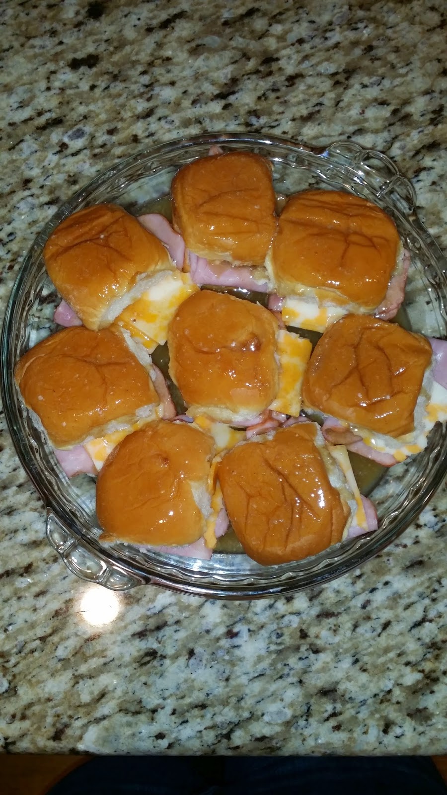 A Little Bit of Home: Ham and Colby Jack Sliders