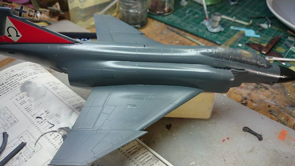 FalkeEins - a modelling blog: current WIP - Fujimi RN F-4 Phantom and ...