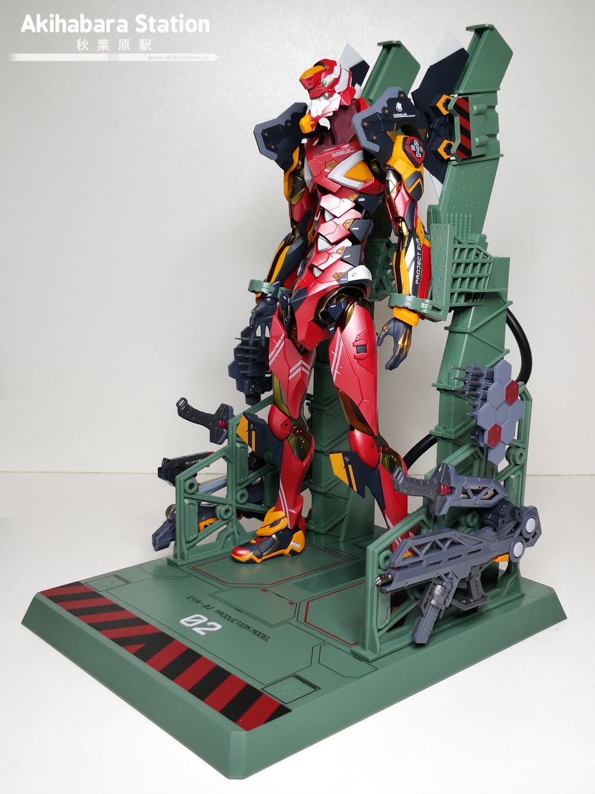 Figuras: Review de Metal Build Eva-02 Production Model de Evangelion ...