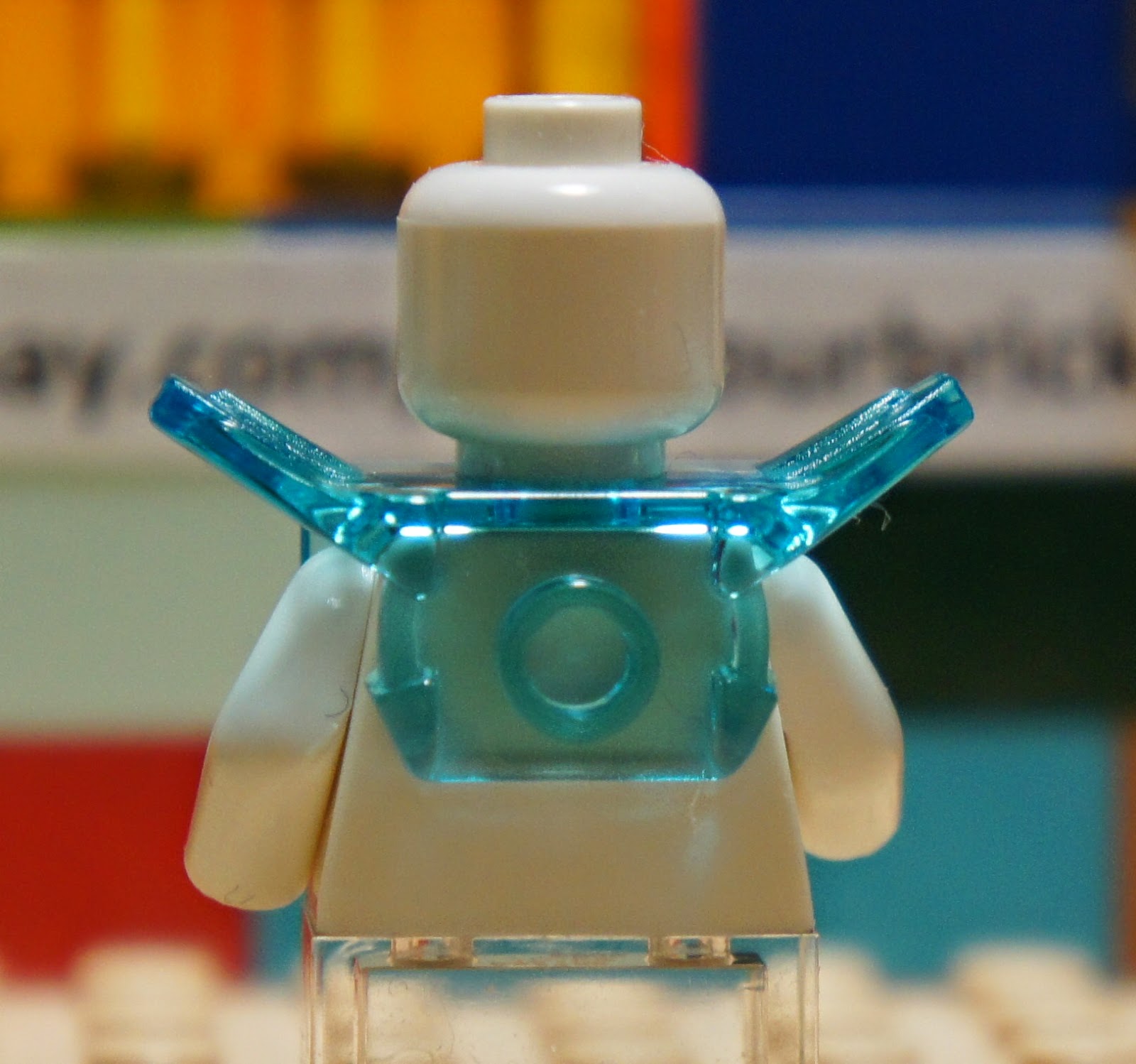 LEGO 6070886 Transparent Light Blue ARMOR w/ Cored Knob Front/Bag ...