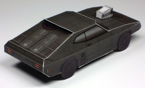 Mad Max: V8 Interceptor Papercraft | Paperized Crafts