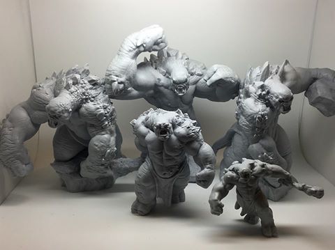 Wargame News and Terrain: Atlantis Miniatures: New Fantasy Trolls ...