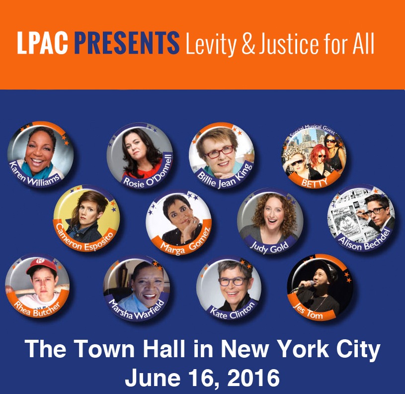 LPAC Comedy Event “Levity & Justice for All”