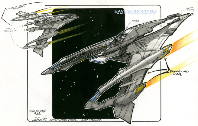 Captain's Blog: Jose Saramago: Star Trek - Concept Art - John Eaves ...