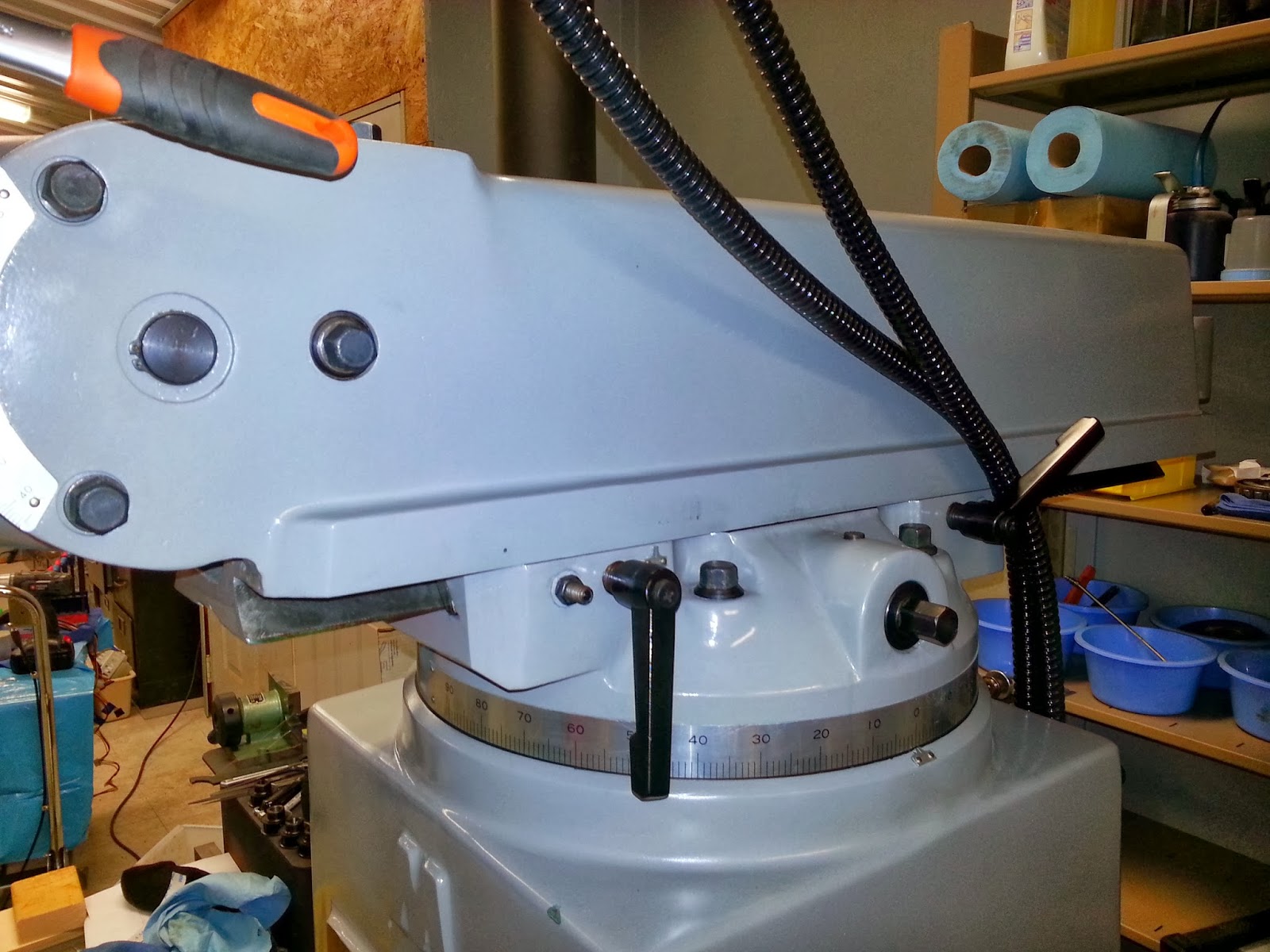 10"x50" Vertical Milling Machine Restoration Part: 2 Cleaning and ...