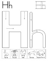 Puddle Wonderful Learning: Preschool Activities: Letter of the Week {Hh}