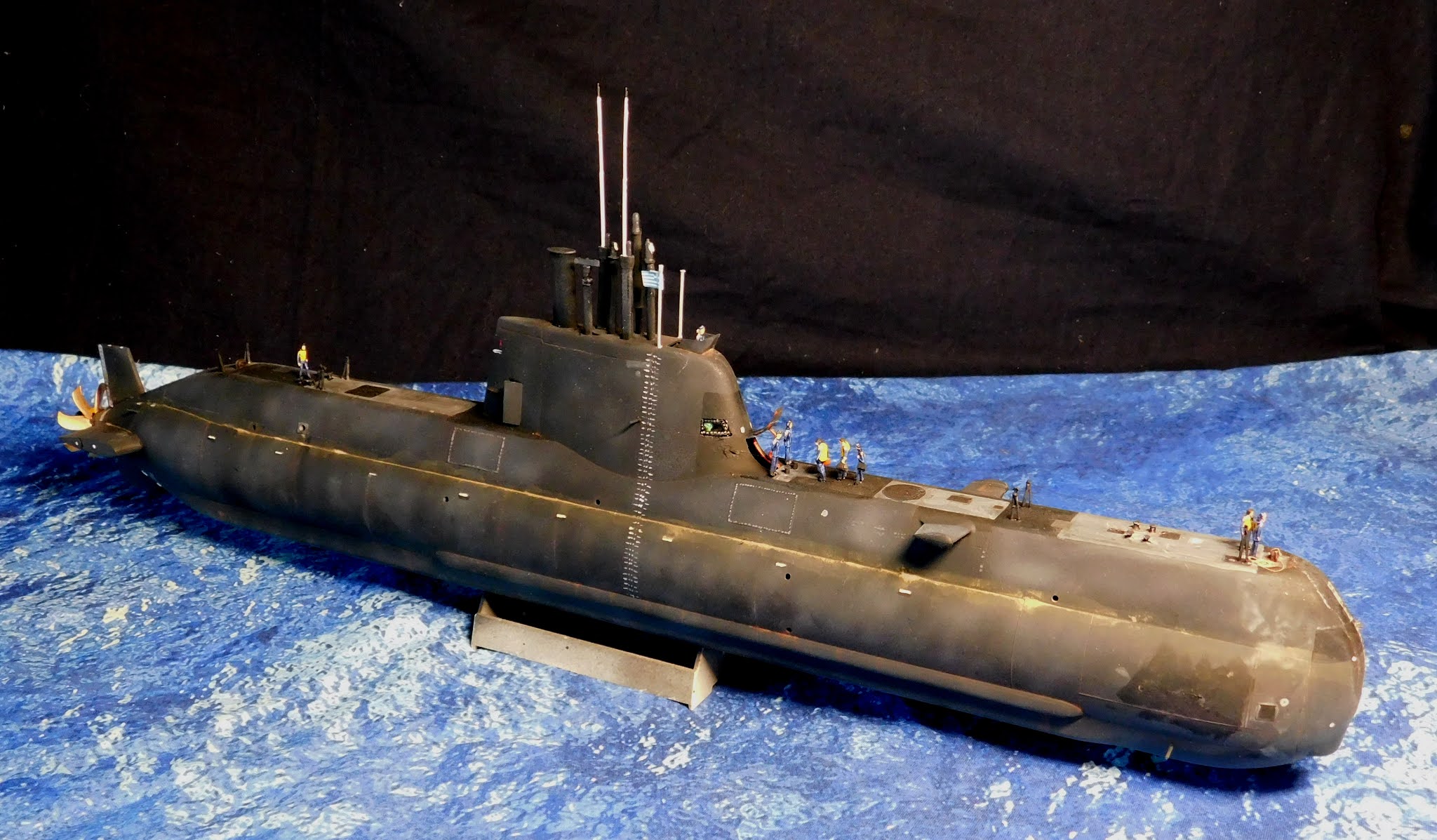 Happyscale-Modellbau: U-Boot Klasse 214 - Revell 1/144 & papermodels ...