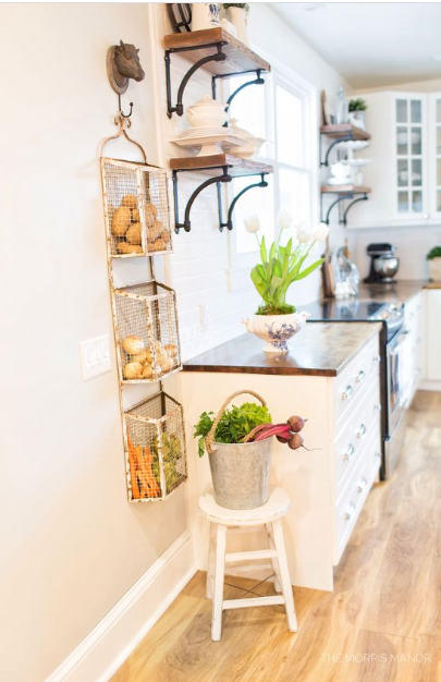 20+ Fabulous Diy Farmhouse Produce Rack Decor Ideas - Bedroomm007