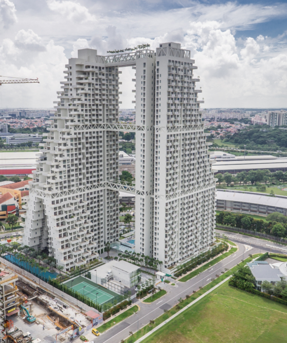 Affordable Low and High-Rise Honeycomb Housing: High-rise housing
