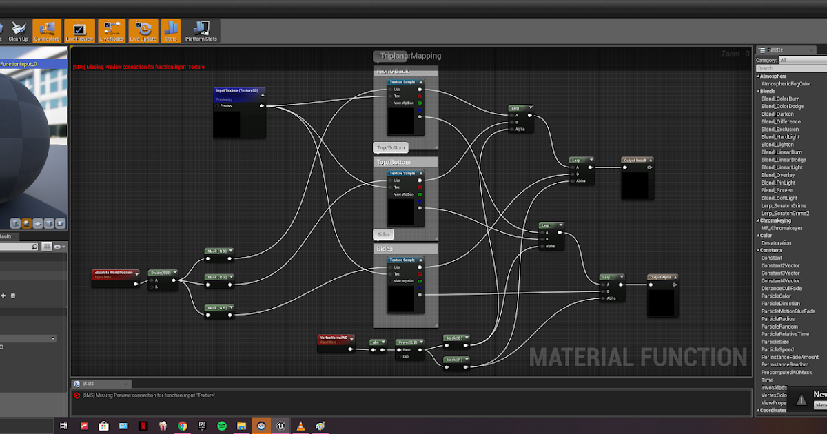Triplanar Mapping and Height Lerp