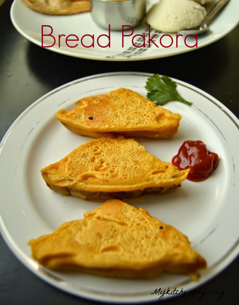 Bread Pakora Recipe | Bread Bajji | South Indian Breakfast