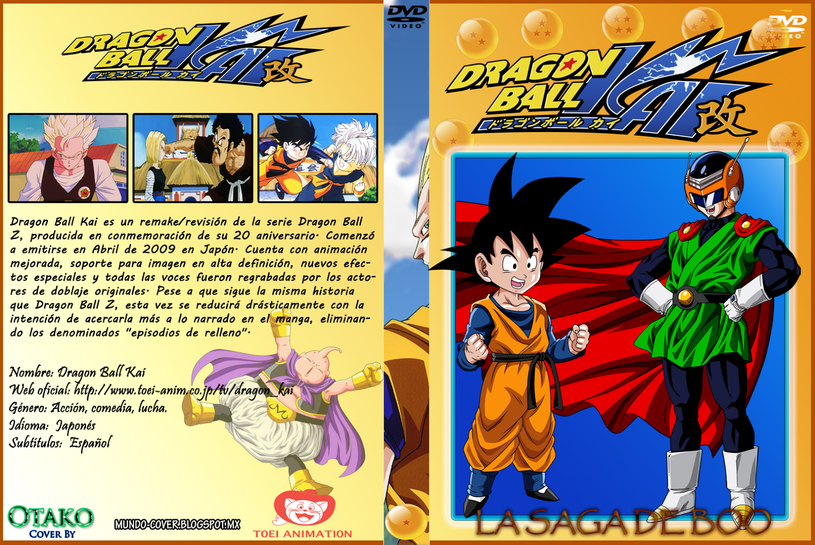 Dragon Ball Kai(La saga de Boo) | Mundo Cover